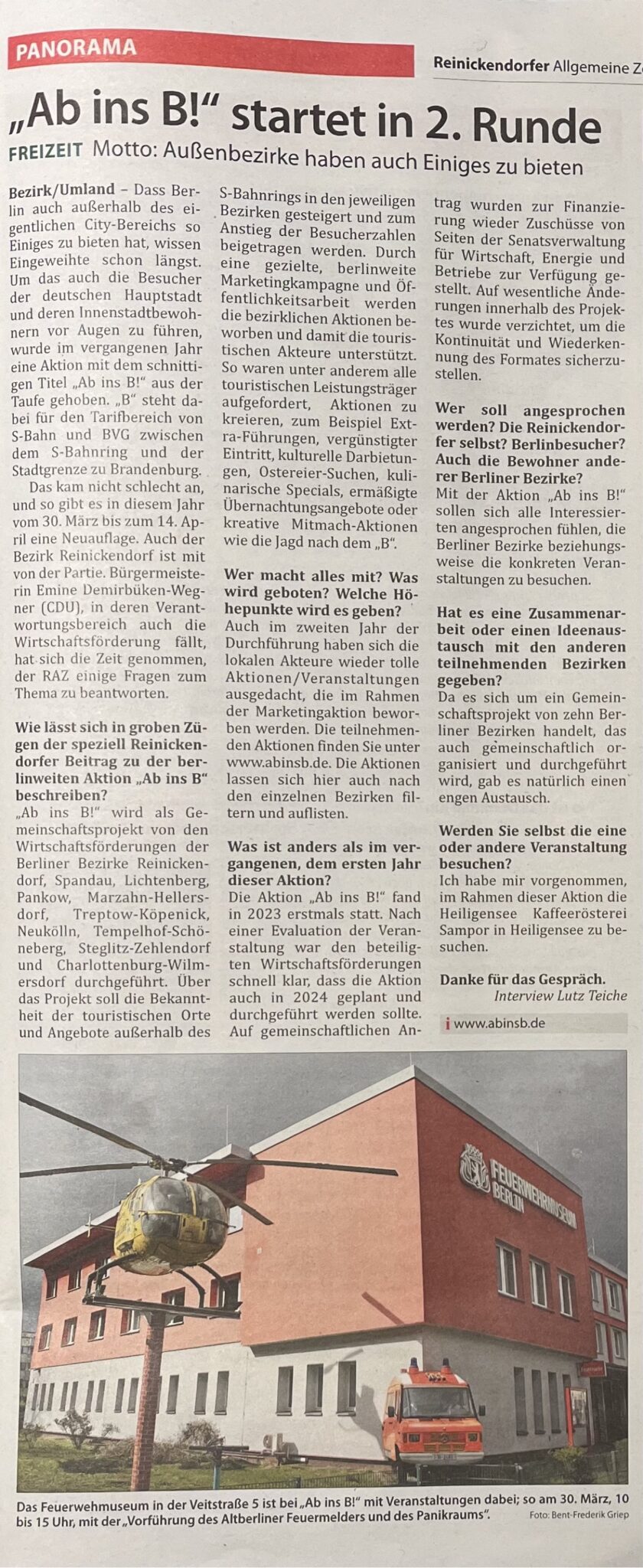 SAMPOR-KAFFEE-BERLIN / Start AB INS B! & Ostern | SAMPOR-KAFFEE-BERLIN